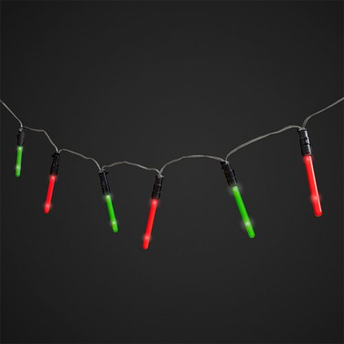 Star Wars Lightsaber String Lights - Movie Ties