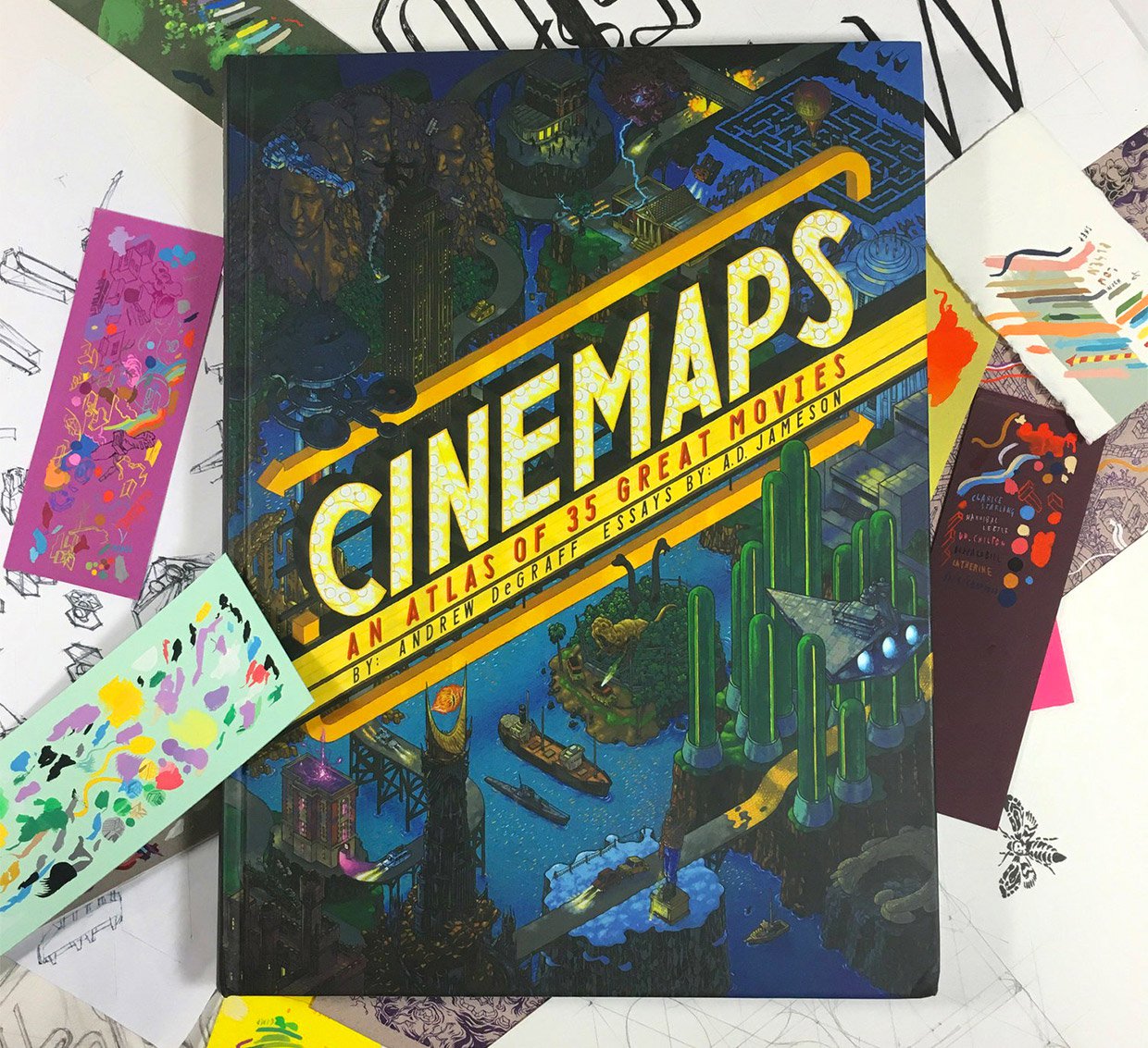 Cinemaps Is an Artful Atlas of the Movies - Movie Ties