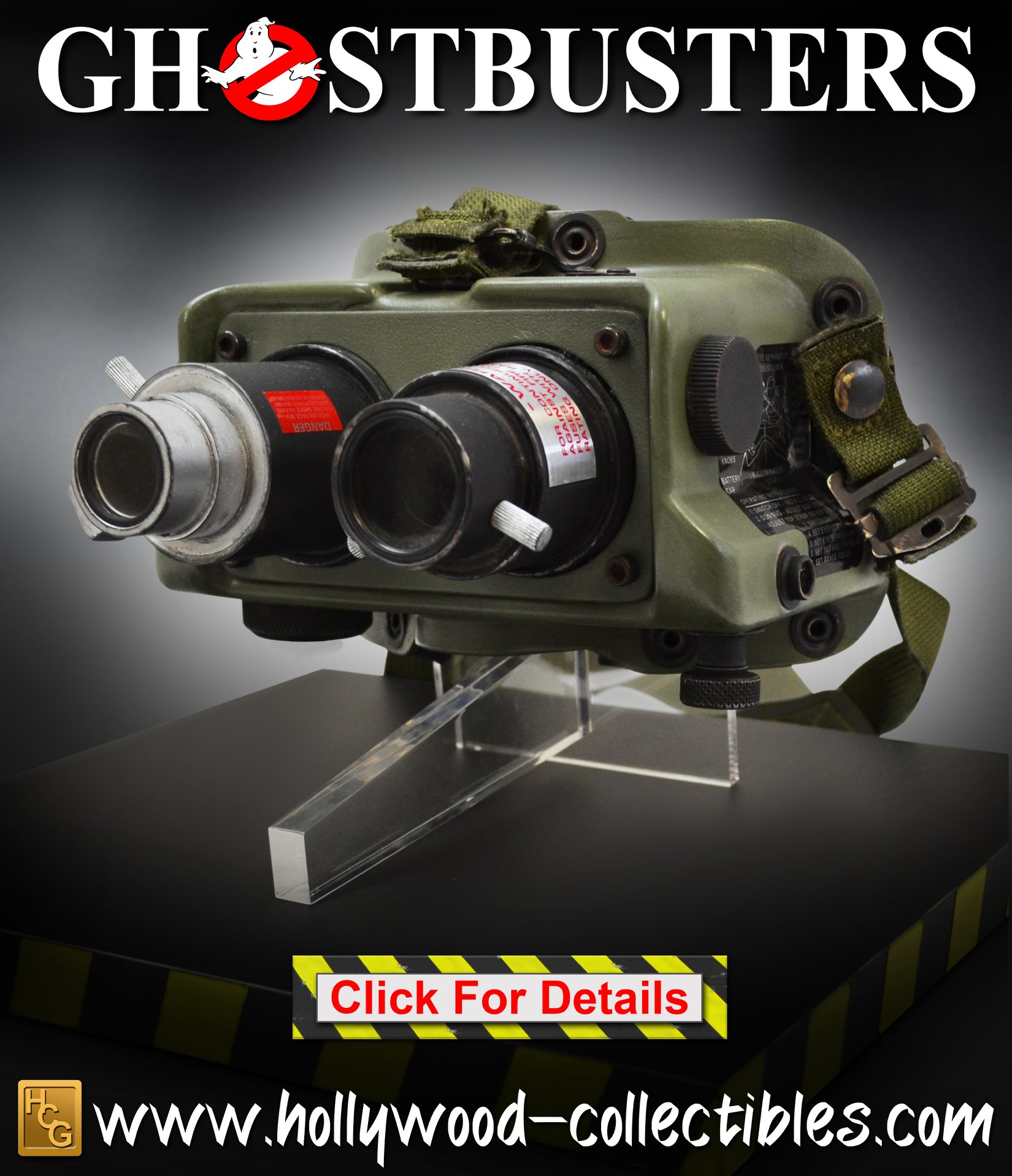Ghostbusters - Ecto Goggles Prop Replica by Hollywood Collectibles ...