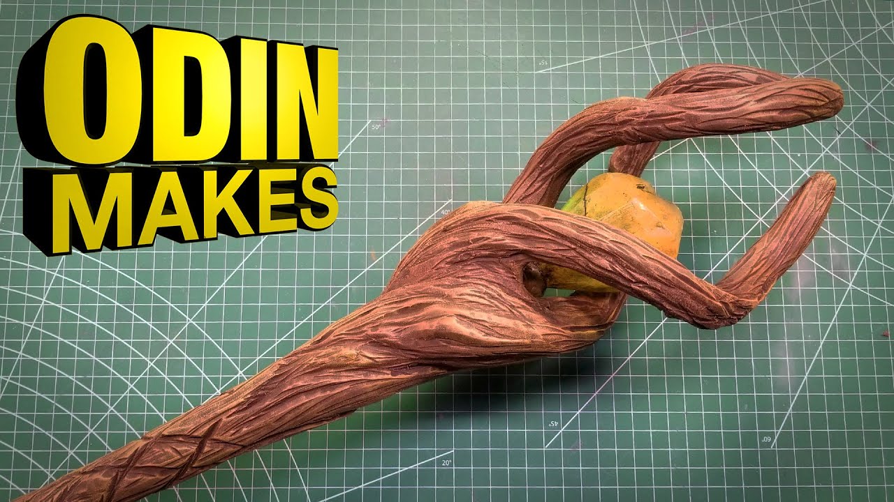 Odin Makes: the wizard staff from the Pixar movie Onward - Movie Ties