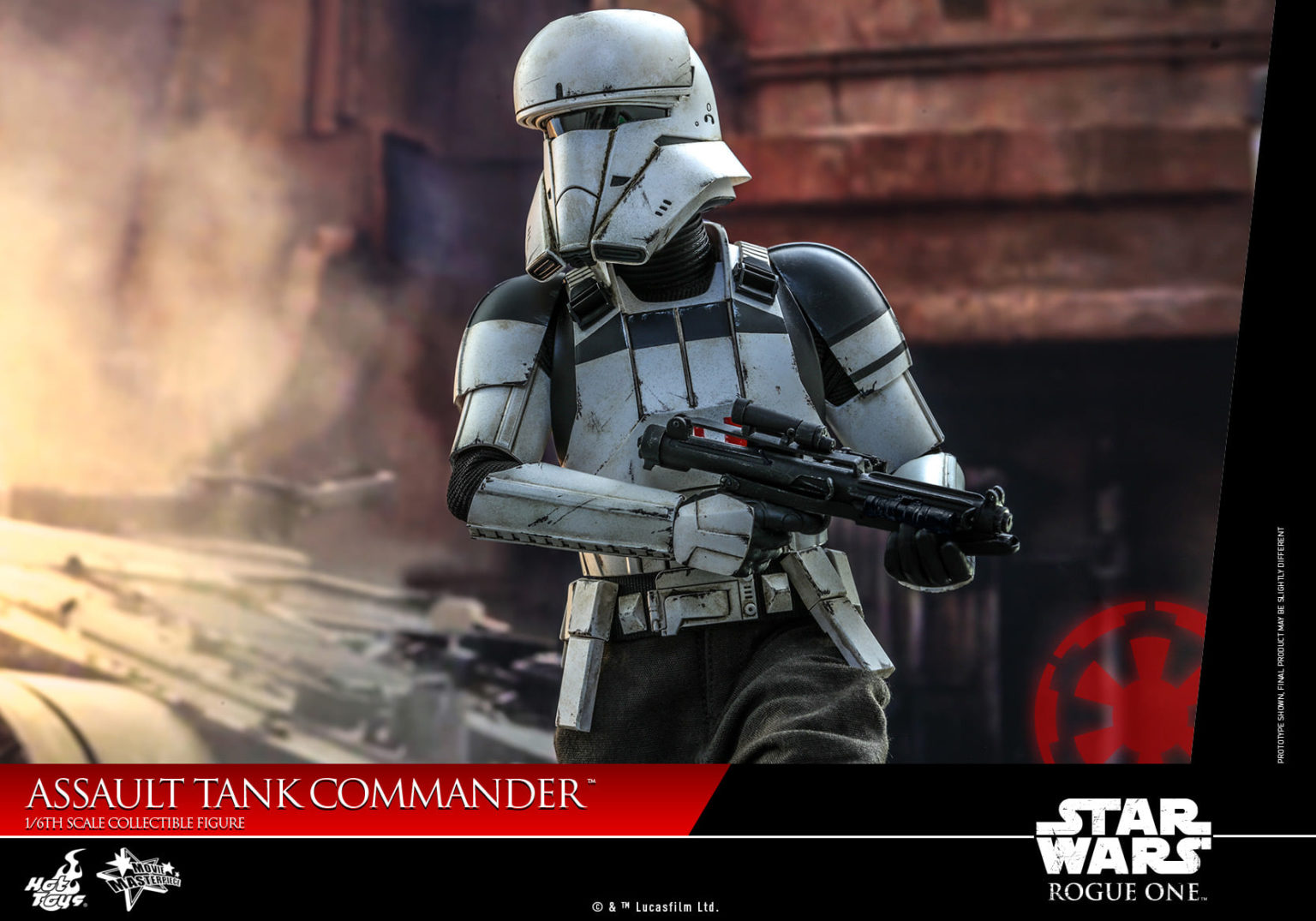 Rogue One - Assault Tank Commander Figure by Hot Toys - Movie Ties