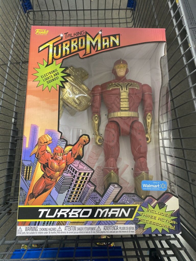 Jingle All The Way - Turbo Man Electronic Figure by Funko - Movie Ties