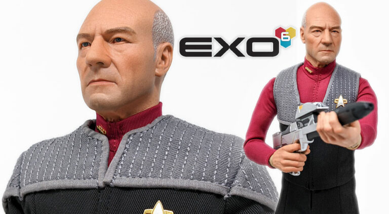 Review: EXO-6’s STAR TREK: FIRST CONTACT Captain Picard Figure - Movie Ties