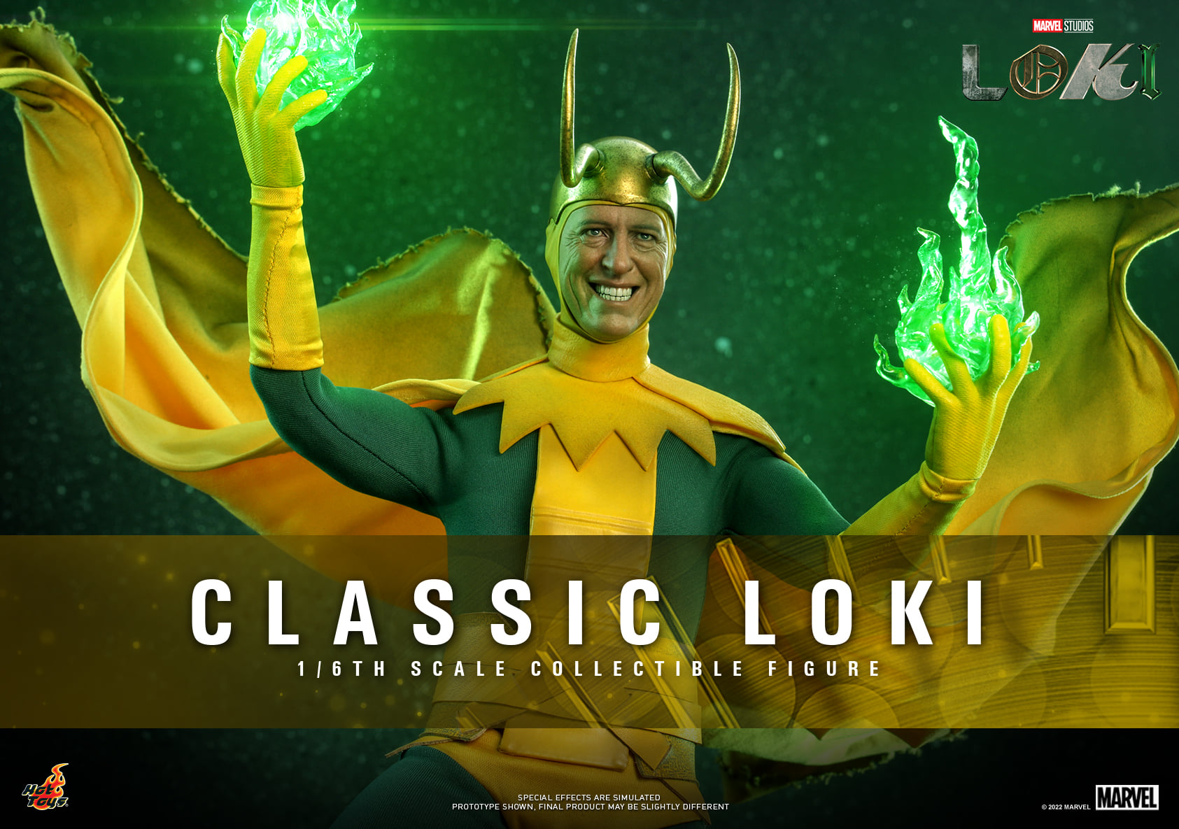 Loki TV Series – Classic Loki Figure by Hot Toys - Movie Ties