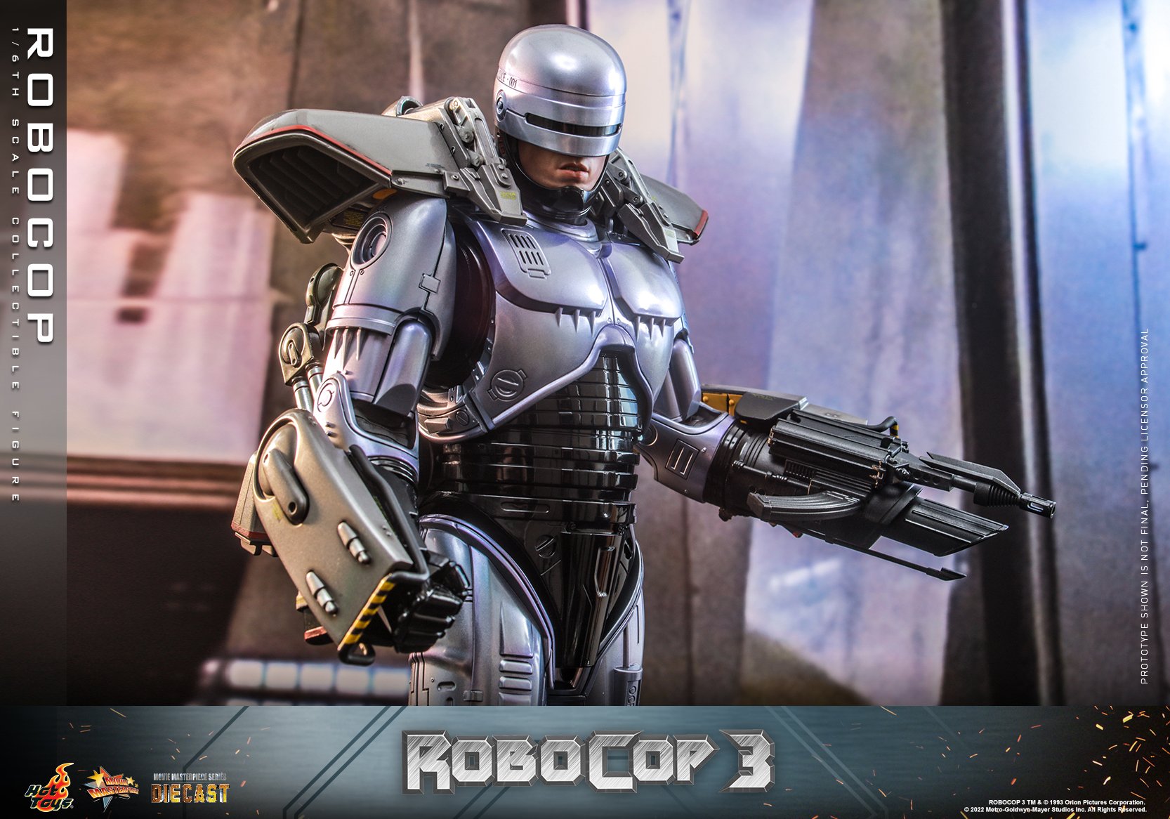 Robocop 3 Figure by Hot Toys - Movie Ties
