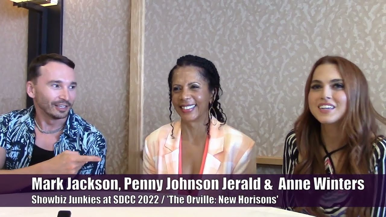 The Orville: New Horizons - Penny Johnson Jerald, Mark Jackson & Anne Winters Interview - Movie Ties