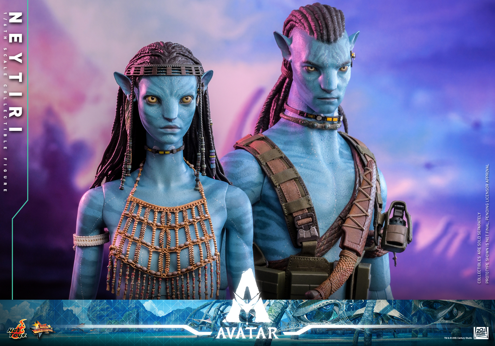 Avatar: The Way of Water – Jake sully and Neytiri Figures by Hot Toys ...