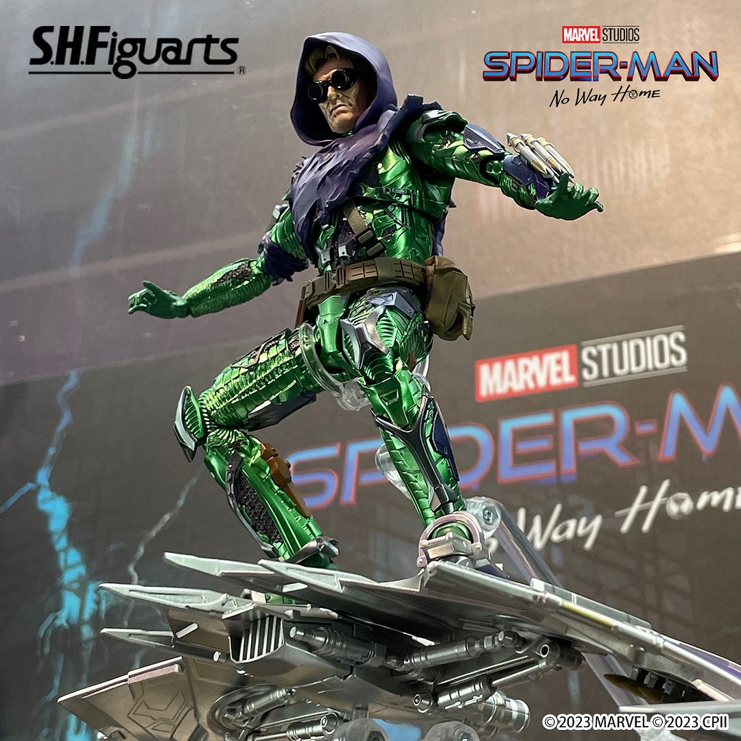 Spider-Man: No Way Home – S.H. Figuarts Green Goblin Preview - Movie Ties
