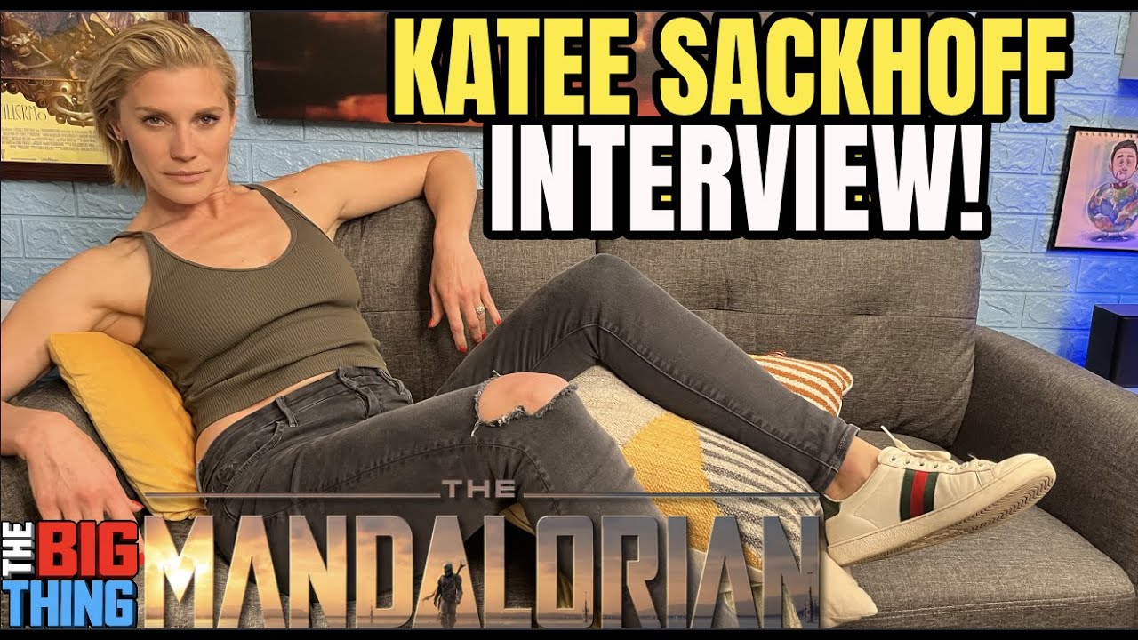 The Mandalorian star Katee Sackhoff IN STUDIO Interview | Season 3 SPOILERS - Movie Ties