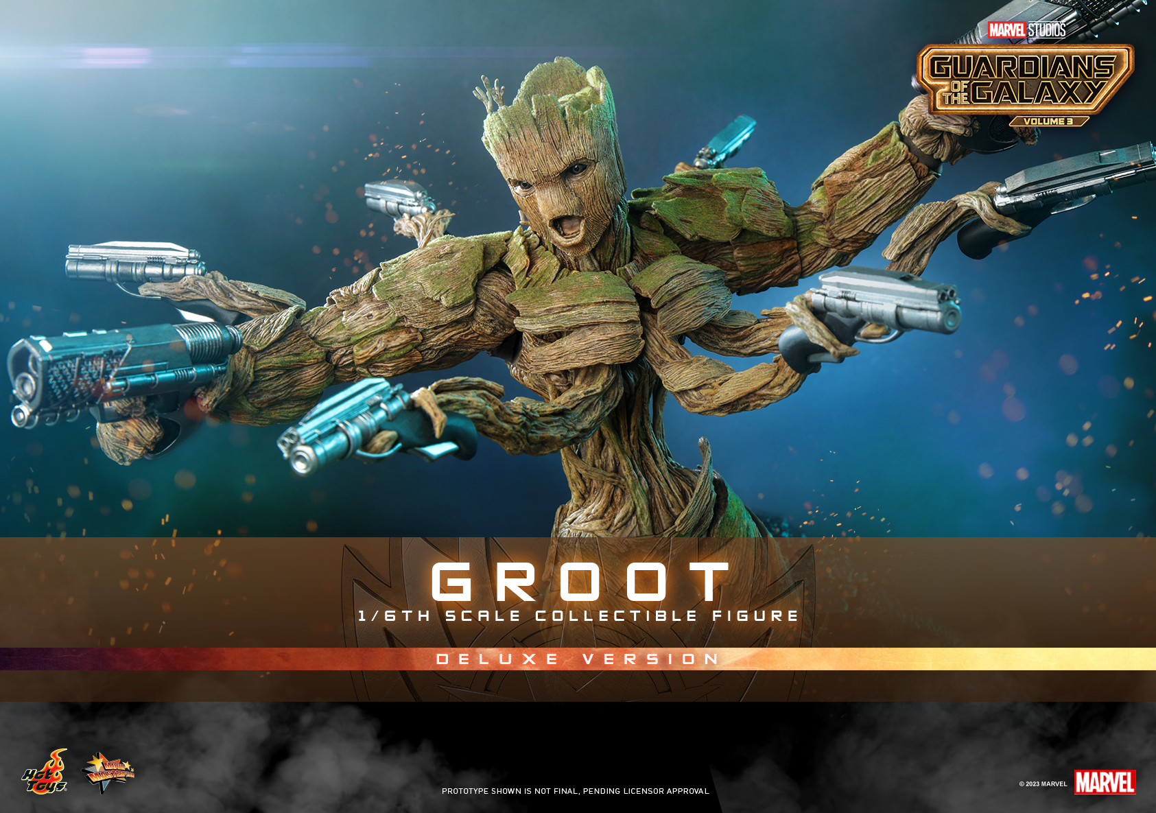Guardians of the Galaxy Vol. 3 – Groot Figure by Hot Toys - Movie Ties