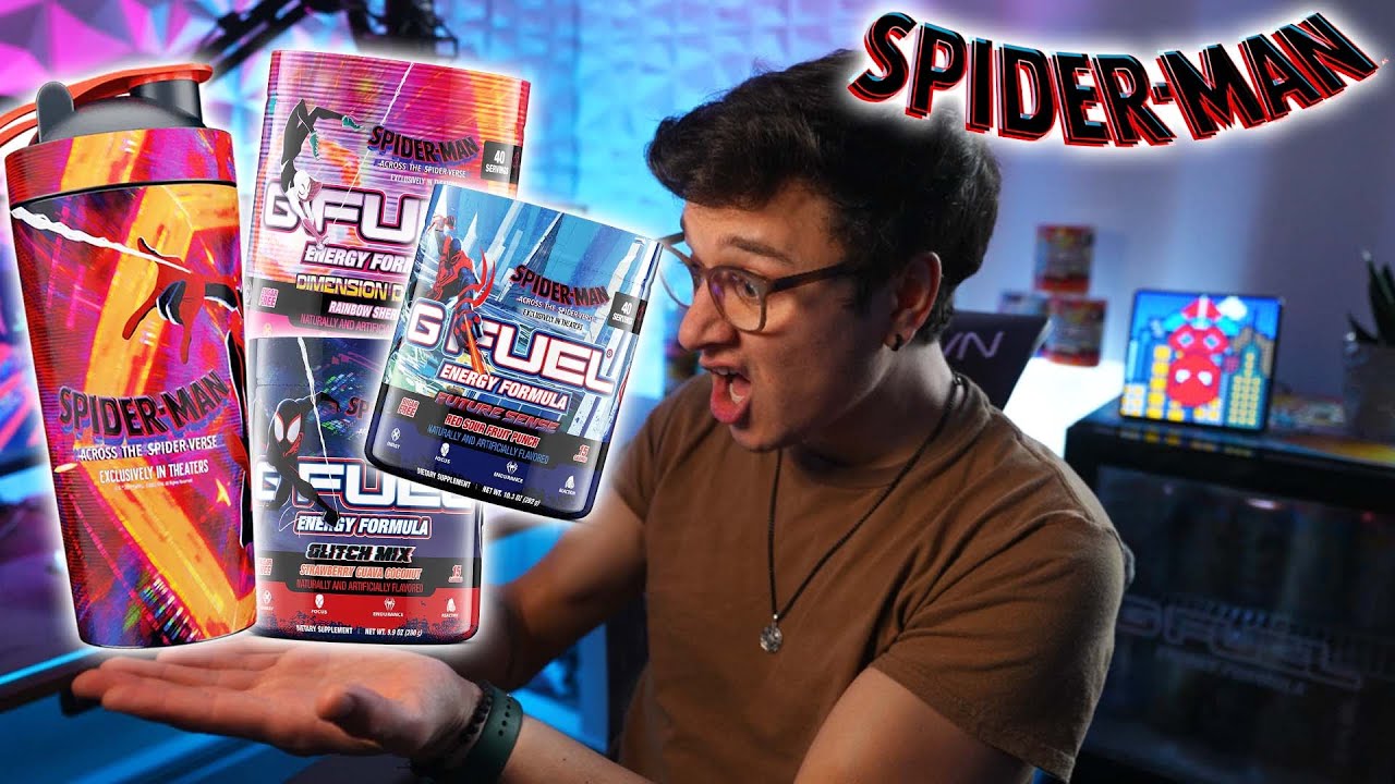 This Spider-Man GFUEL Collab IS CRAZY! - Movie Ties