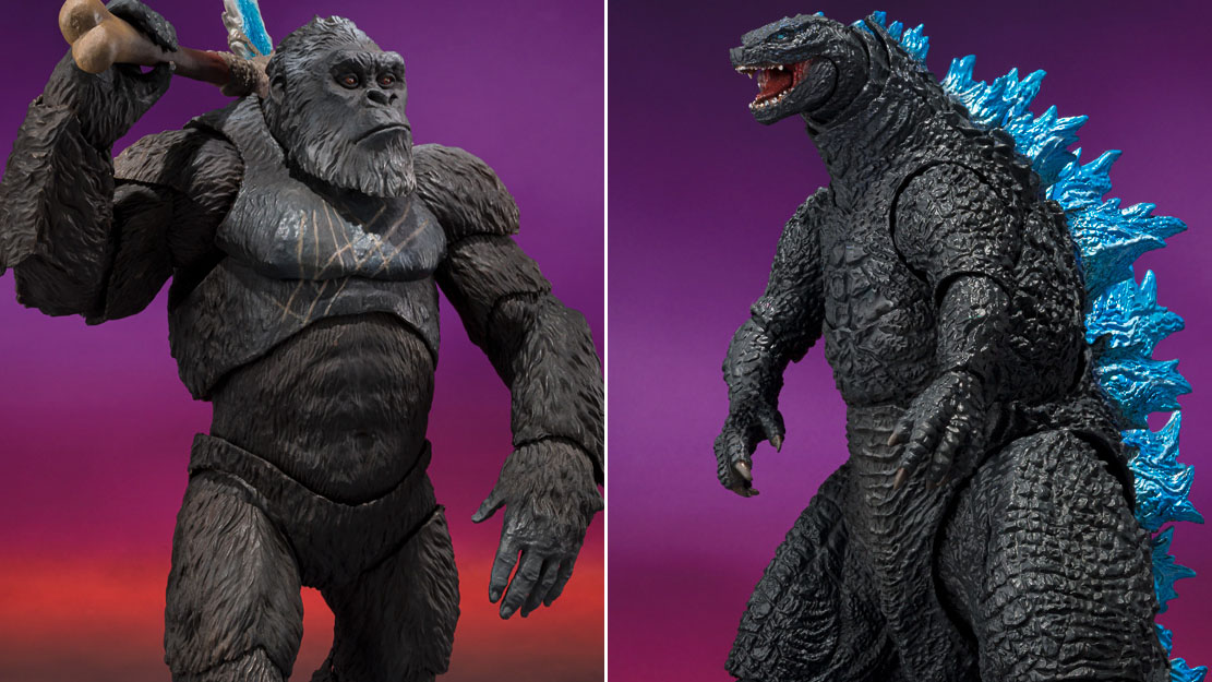 Godzilla x Kong: The New Empire – S.H. MonsterArts Godzilla and Kong - Movie Ties