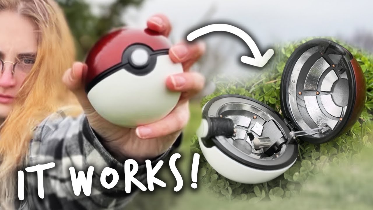 I Built A Working Pokeball - Movie Ties
